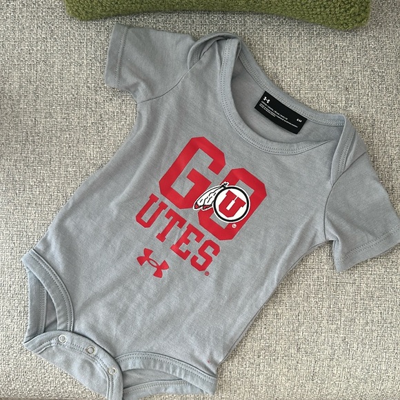Under Armour | One Pieces | Baby Utah Utes Onesie | Poshmark